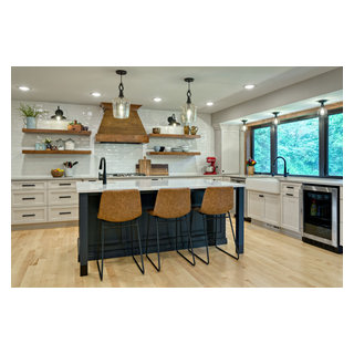 LE Rustic Modern Kitchen - Transitional - Kitchen - Minneapolis - by ...