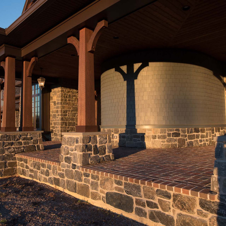 75 Brick Porch Column Ideas You'll Love - September, 2025 | Houzz