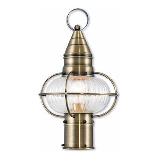 Newburyport 1-Light Post Lantern - Beach Style - Post Lights - by Livex ...