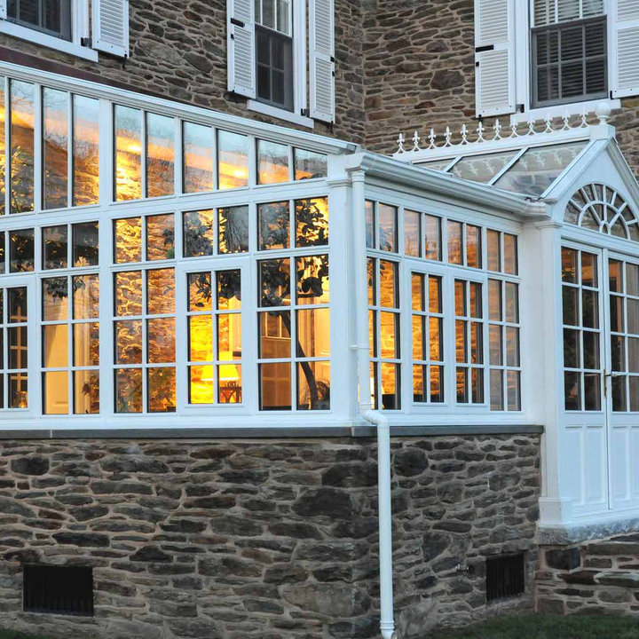 75 Beige Stone Exterior Home Ideas You'll Love - December, 2025 | Houzz