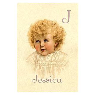 J for Jessica, 20" x 30" - Traditional - Prints And Posters - by ...