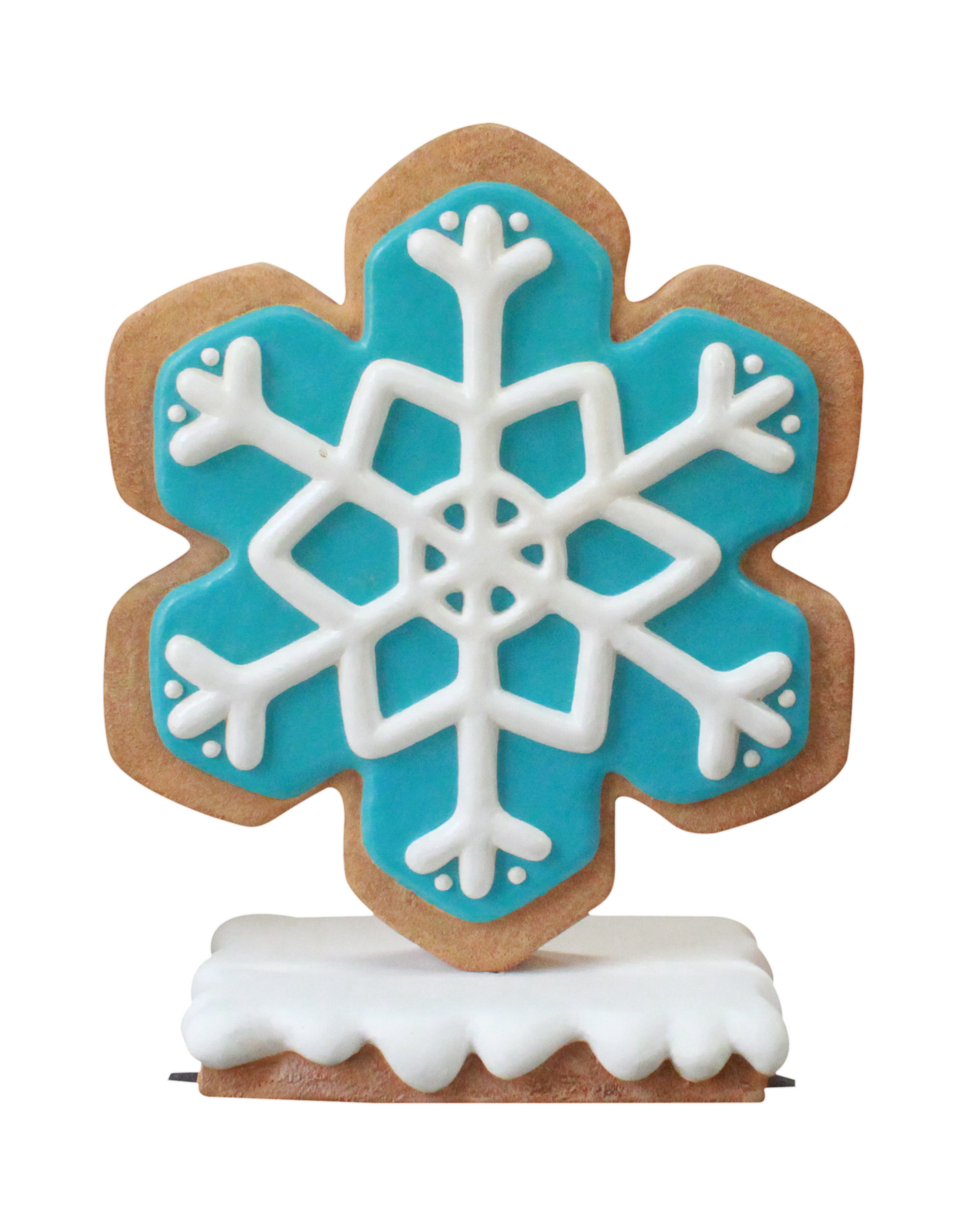 GINGERBREAD SNOWFLAKE STYLE 1 - Traditional - Holiday Accents And ...