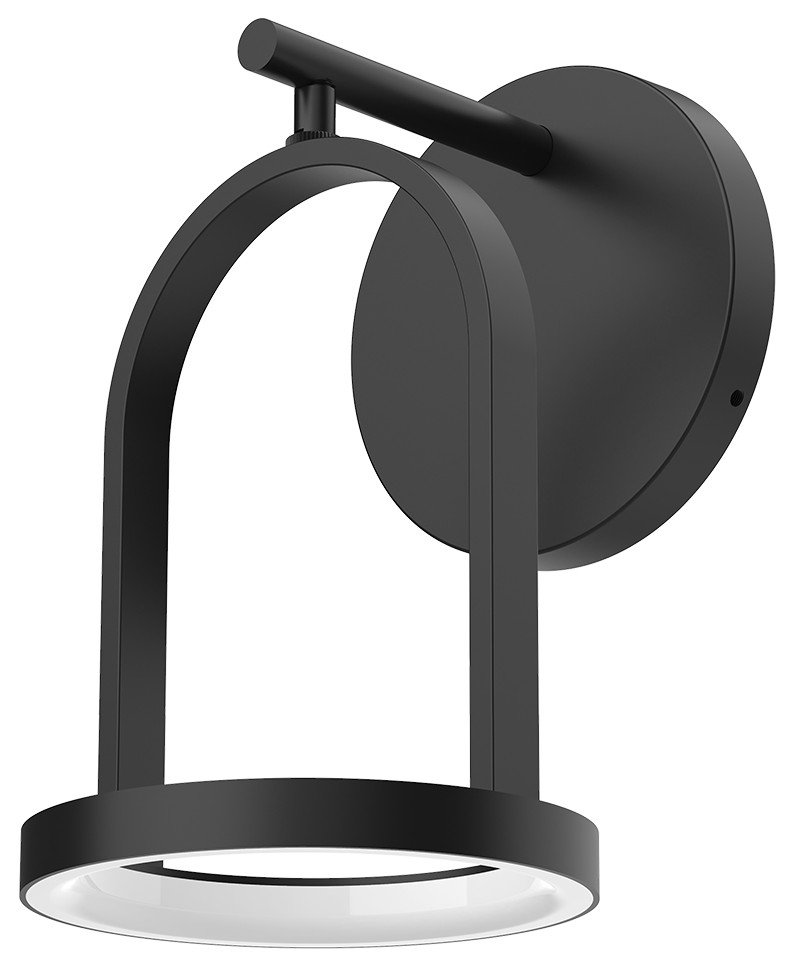 Trek Exterior Wall Lamp, Black - Modern - Outdoor Wall Lights And ...