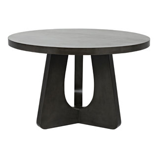Nobuko Dining Table, 48", Pale - Transitional - Dining Tables - by ...