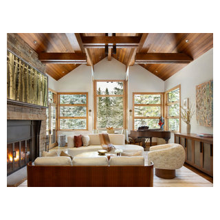 ASPEN - Rustic - Living Room - Other - by Maria Tenaglia Design | Houzz