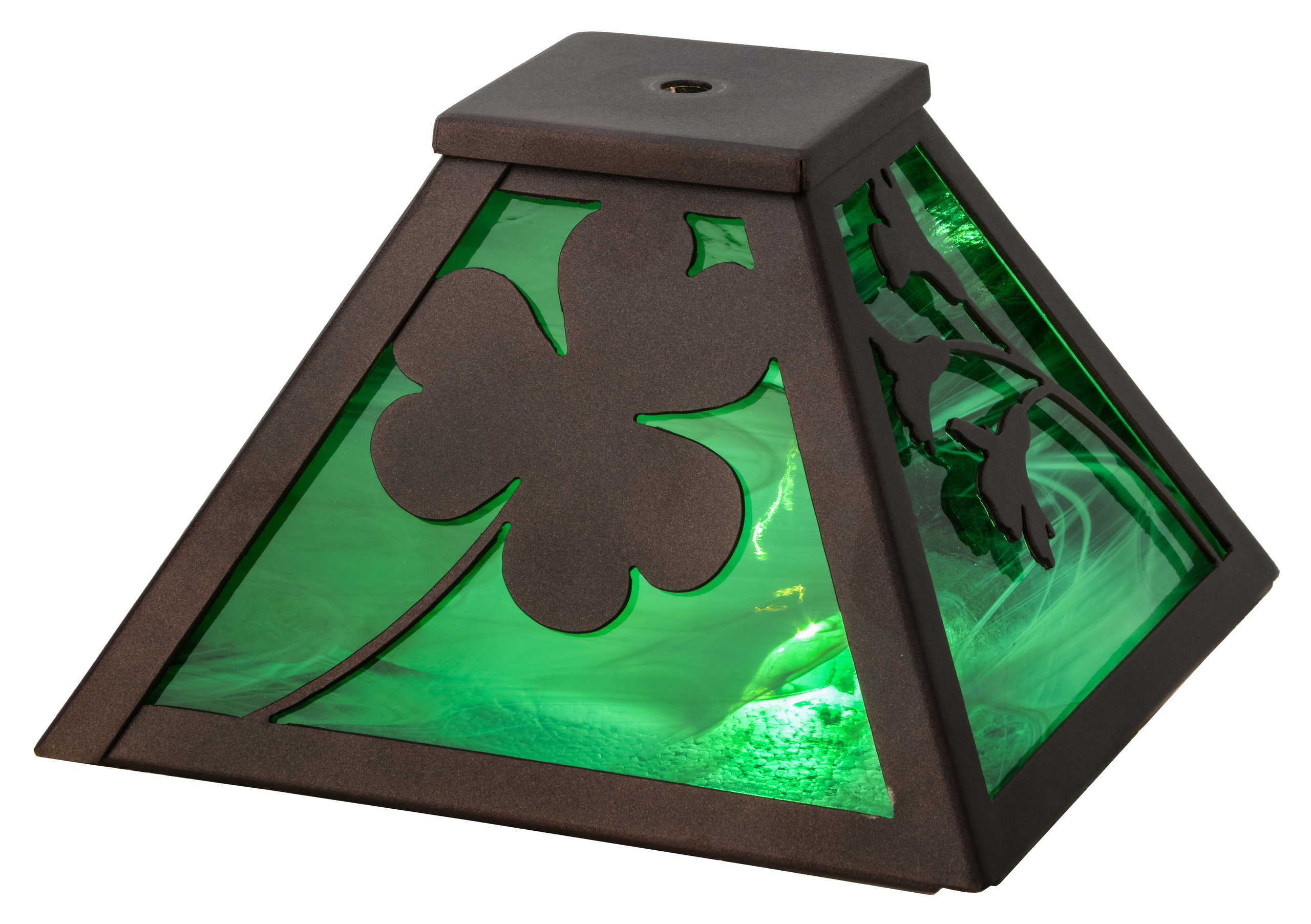 8Sq Shamrock Shade - Contemporary - Lamp Shades - by Meyda Lighting | Houzz