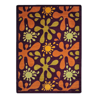 Kid Essentials Rug, Splat, 5'4"x7'8" - Contemporary - Kids Rugs - by ...