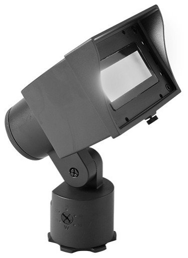 5221 LED Landscape Wall Wash, Black on Aluminum - Transitional ...