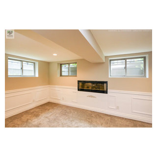 New Sliding Windows in Renovated Basement - Renewal by Andersen Greater ...