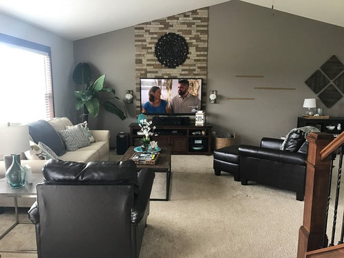 Filling space in living room