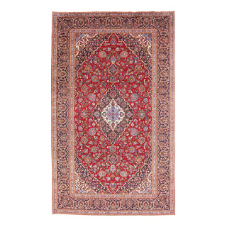 Persian Rug Keshan 13'2"x8'0" Hand Knotted, 13'2"x8'0" - Traditional ...