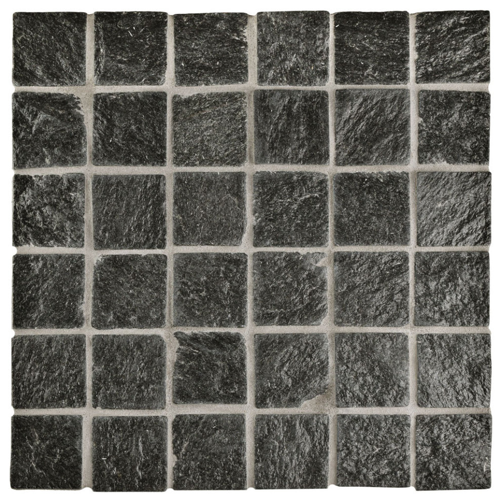 Crag Natural Stone Mosaic Tiles - Contemporary - Mosaic Tile - by ...