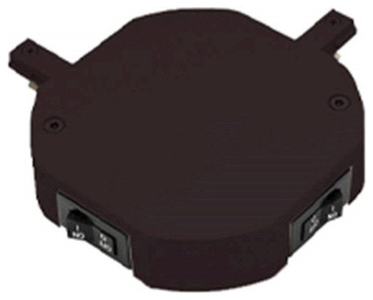 WAC 1-1 5A H Track Left L-Connector Current Limiter, Bronze - Track ...