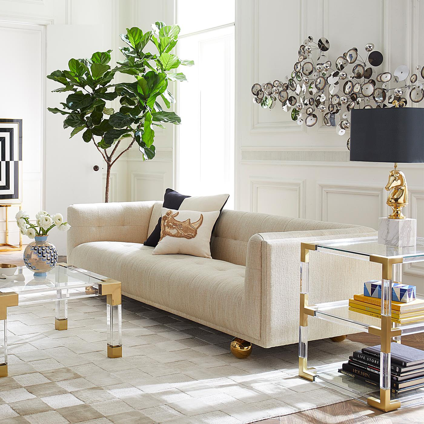 Claridge Sofa - Contemporary - Sofas - by Jonathan Adler | Houzz