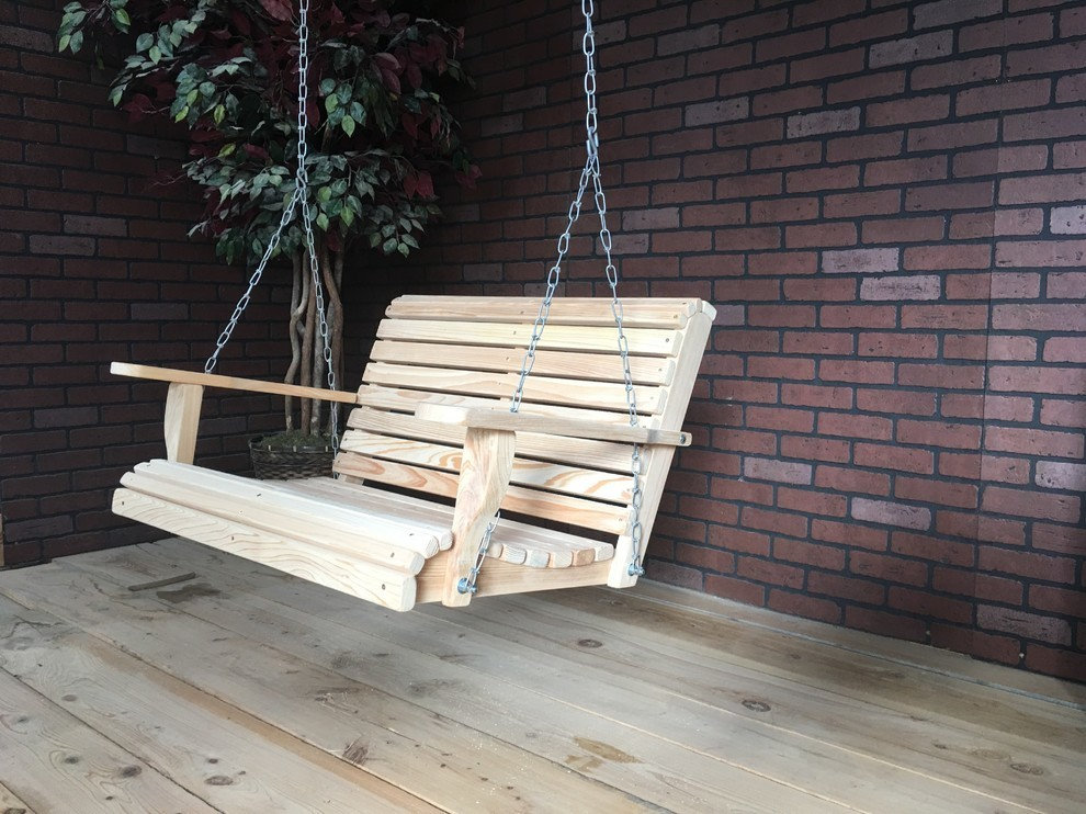 3' Cypress Roll Swing - Craftsman - Porch Swings - by Louisiana Cypress ...