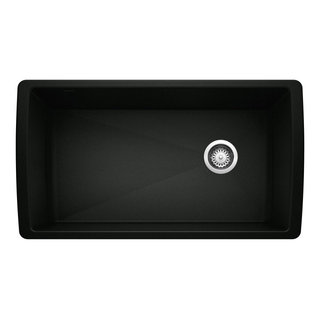 Blanco 441767 Diamond 33-1/2" Undermount Single Basin SILGRANIT ...