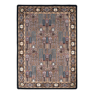 Passage, Brown, 4'x5', 4'x5' - Mediterranean - Area Rugs - by American ...