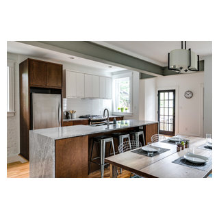 Richmond Rowhouse - Transitional - Kitchen - Richmond - by RIC design ...