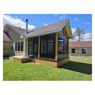 4-Track Stacking Sunroom Windows - Porch - Toronto - by Craft-Bilt ...