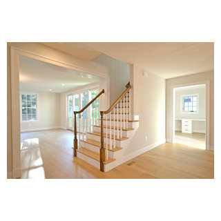 Brick Colonial Side Expansion - Traditional - Staircase - DC Metro - by ...