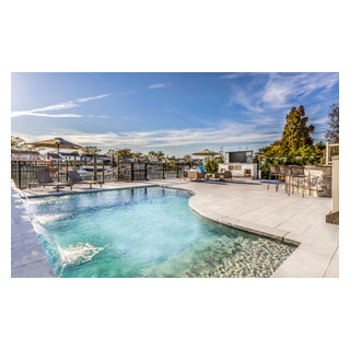 Bellmore Serenity - Contemporary - Pool - New York - by Topaz Design ...