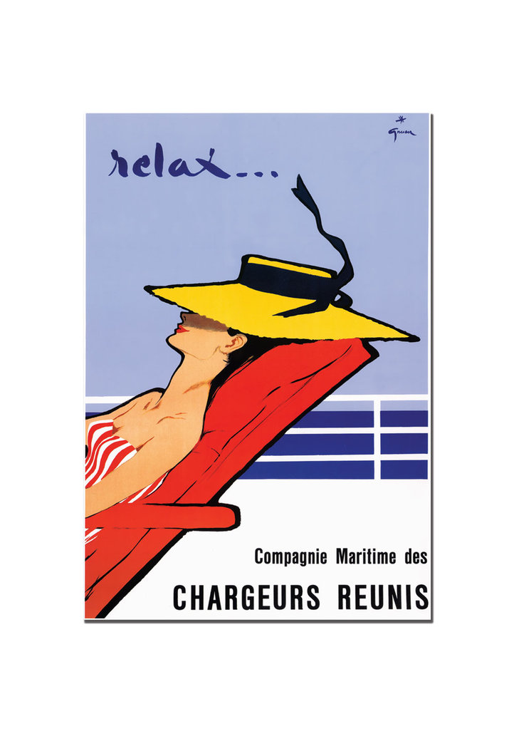 'Relax' Canvas Art, 24" x 32" - Midcentury - Prints And Posters - by ...