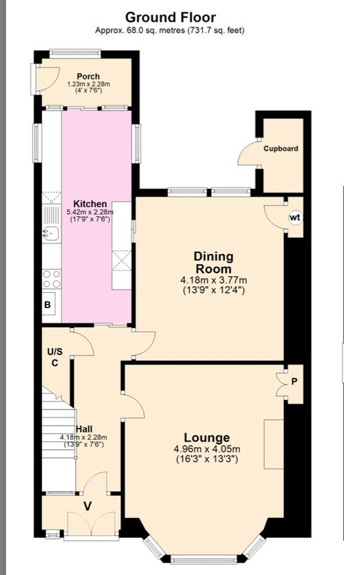 Enough space to create a utility room and separate shower room? | Houzz UK