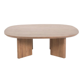 Varnished Oak Coffee Table, Eleonora Stef, Medium - Transitional ...