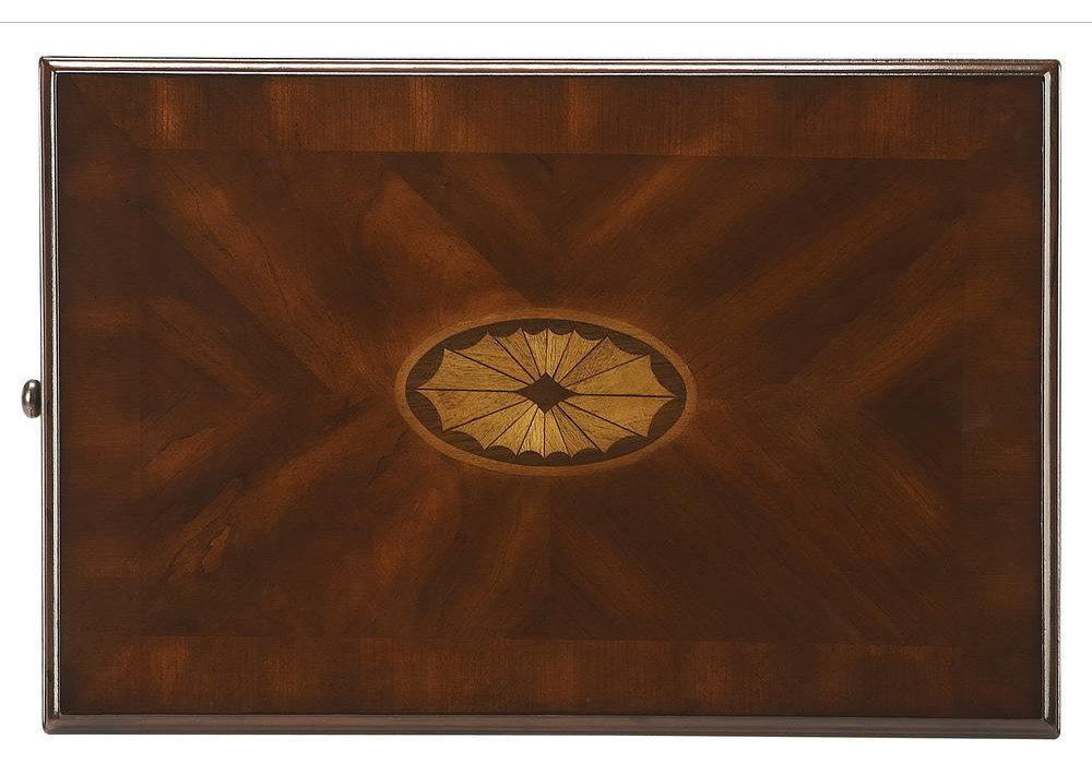 Butler Side Table, Plantation Cherry - Traditional - Side Tables And ...