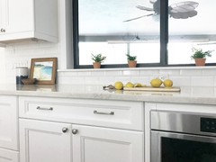 Electrical outlets under windows in kitchen?