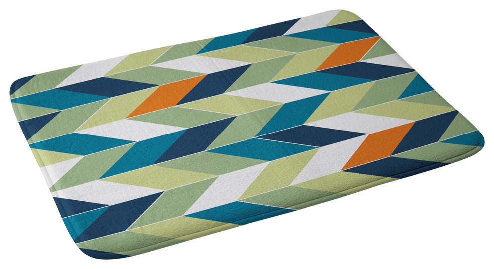 Gabi Forward Memory Foam Bath Mat, 34"x21" - Contemporary - Bath Mats ...