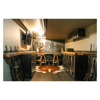 Hidden Gun Room - Full View - Industrial - Other - by Pacific Design Co ...