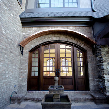 75 Brick Wall Entryway Ideas You'll Love - June, 2025 | Houzz