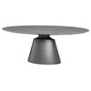 Taji Grey Ceramic Dining Table, HGNE323 - Transitional - Dining Tables ...