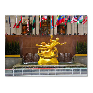 'Prometheus' Canvas Art by CATeyes, 16" x 24" - Traditional - Prints ...