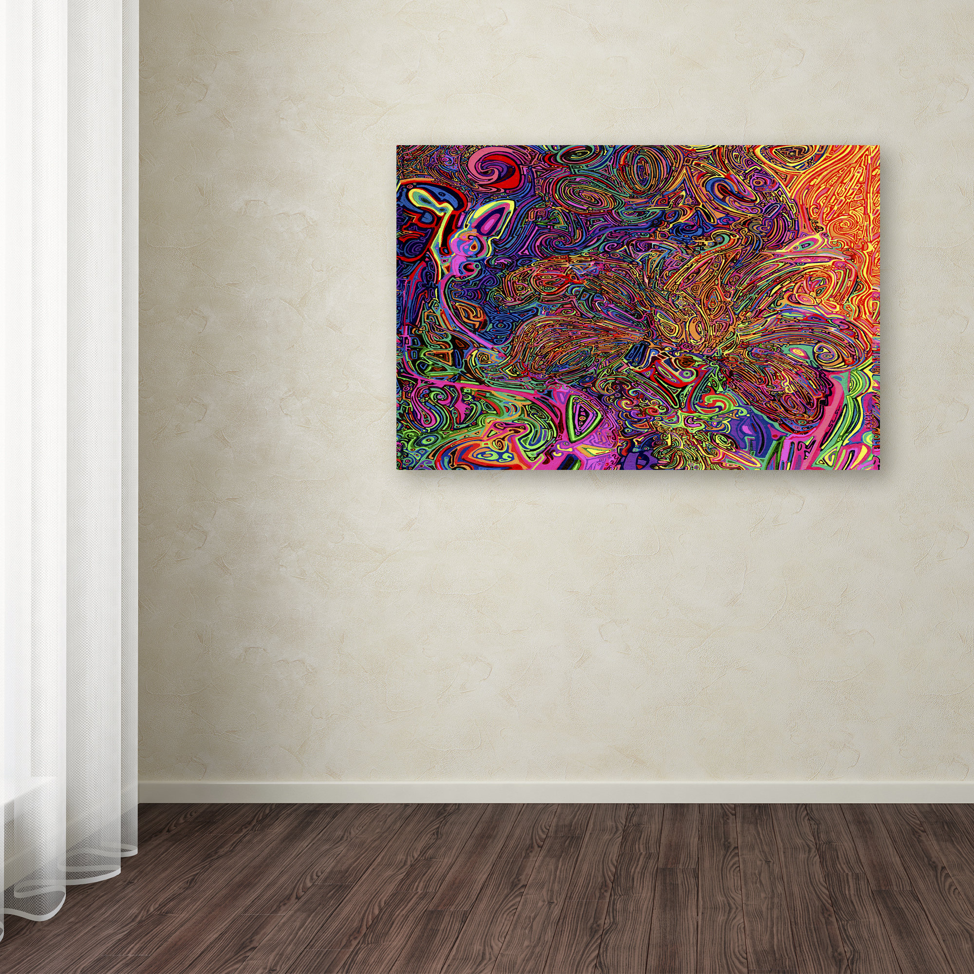 Josh Byer 'Lily Garden In Stanley Park' Canvas Art, 35"x 47 ...