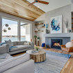 Summerset Plan - Beach Style - Living Room - Wichita - by Craig Sharp Homes, Inc.
