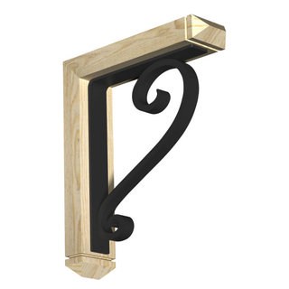 Edwards Arts and Crafts Ironcrest Bracket, 16"x19" - Mediterranean ...