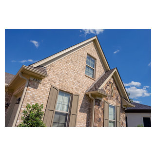 Nottingham Tudor Brick & Tennessee Fieldstone Rock Home - Tennessee ...