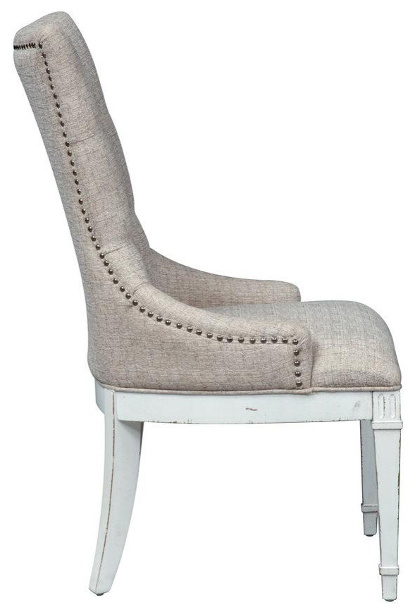 Hostess Chair-Set of 2 Traditional White - French Country - Dining ...