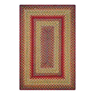 Homespice Decor Cider Barn Jute Braided Rug 6'x9' Rectangular ...