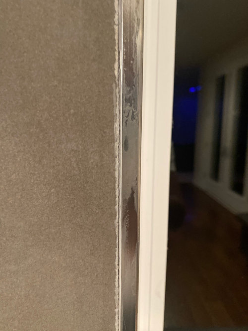 Stained Aluminum Tile Edging