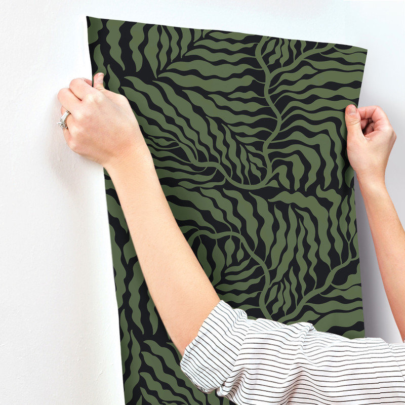 Fern Fronds Wallpaper - Contemporary - Wallpaper - by York ...