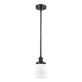 Innovations Ballston SM Bell LED Pendant, OBZ Frost/Bell, 916-1S-OB-G51 ...
