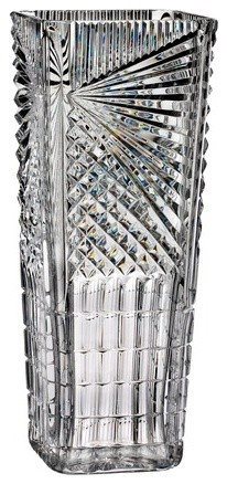 Waterford Crystal Martin Ryan Dunmore Square Vase, 14" - Contemporary ...