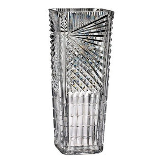 Waterford Crystal Martin Ryan Dunmore Square Vase, 14" - Contemporary ...