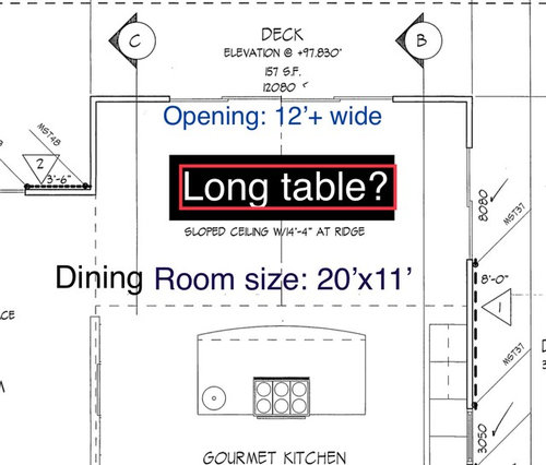 Long table necessary?