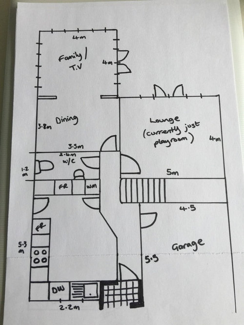 Downstairs layout advice | Houzz UK