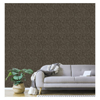 Cloudy Like Plain Textured Double Roll Wallpaper, Sample - Transitional ...