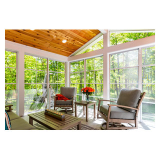 Screen Room Addition - Modern - Sunroom - Minneapolis - by mackmiller ...